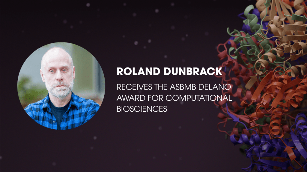 Roland Dunbrack Receives ASBMB DeLano Award – Rosetta Commons